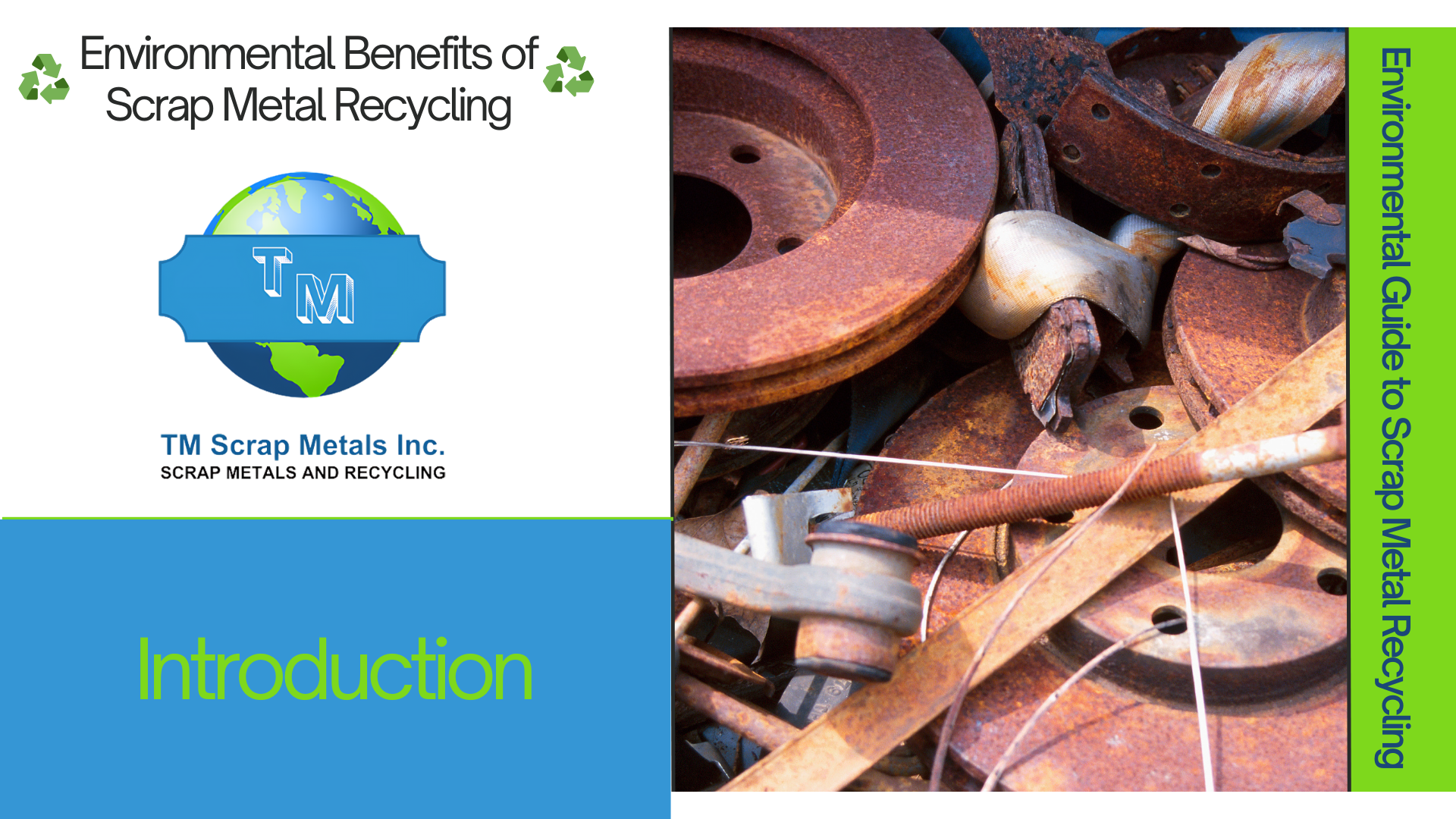 The Environmental Benefits of Scrap Metal Recycling | TM Scrap Metals