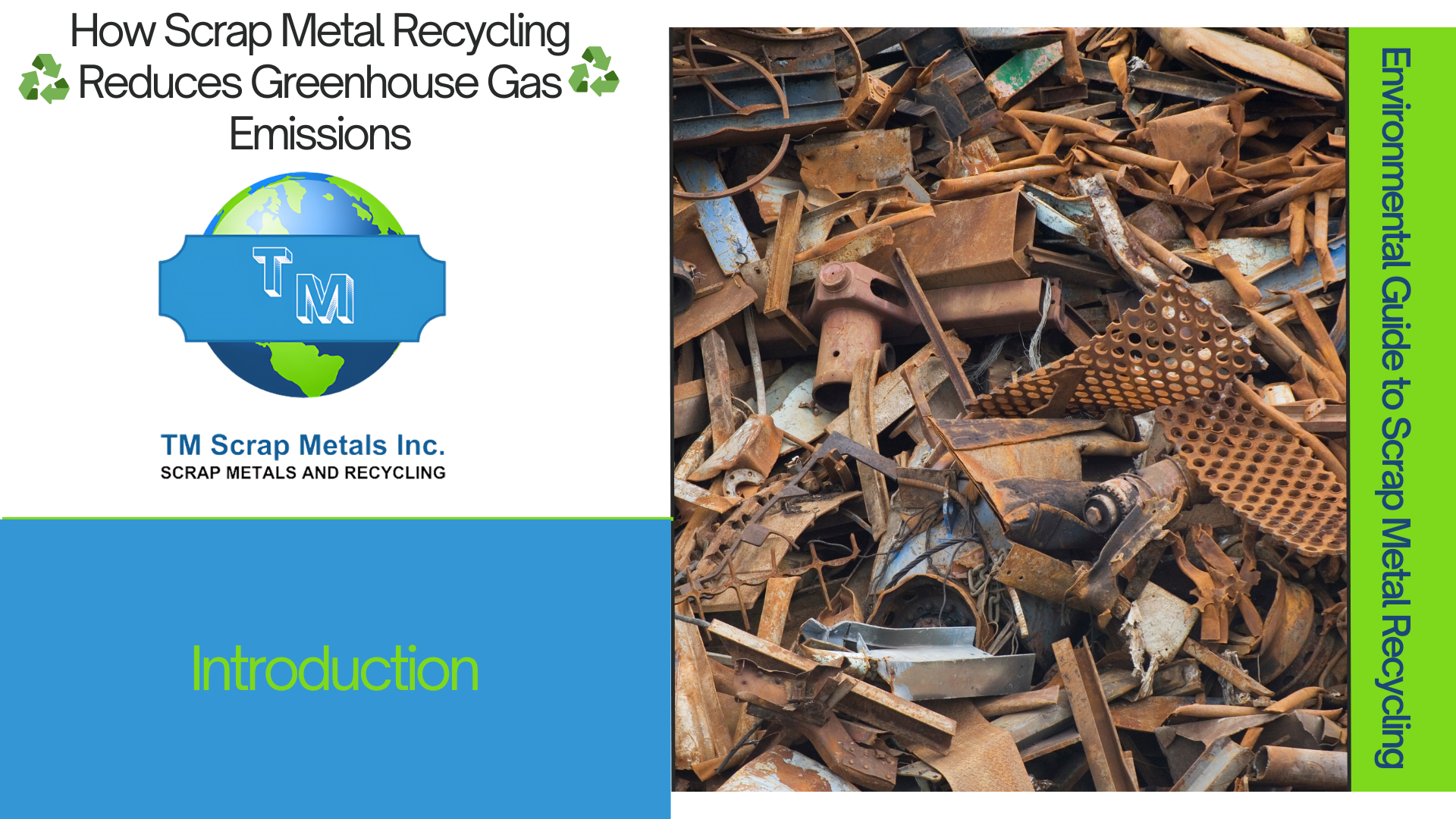 How Scrap Metal Recycling Reduces Greenhouse Gas Emissions | TM Scrap ...