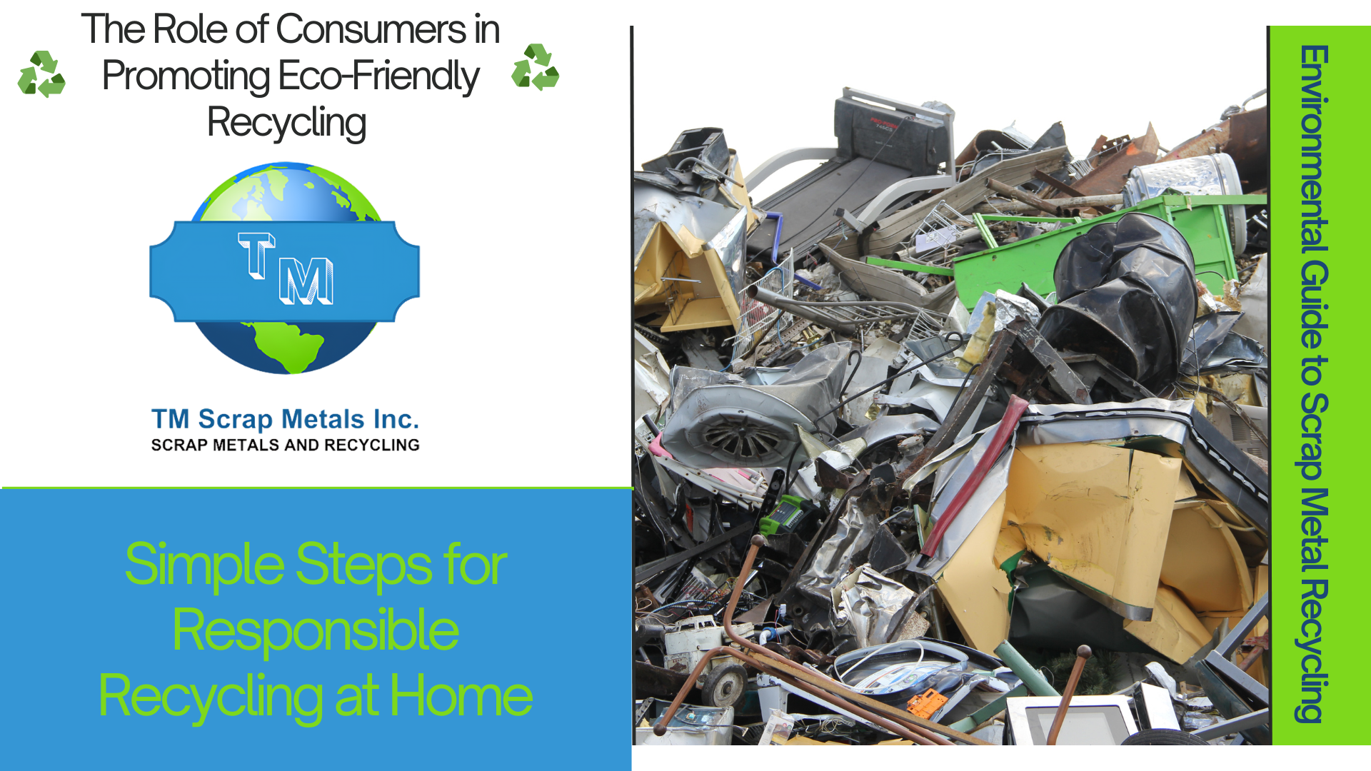 8 Simple Steps for Responsible Recycling at Home | TM Scrap Metals
